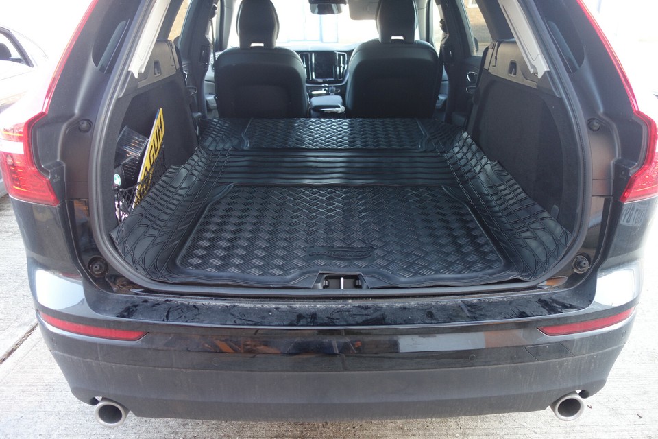 Volvo XC60 Anti Slip Black Rubber Boot Mat Liner Options and Bumper ...