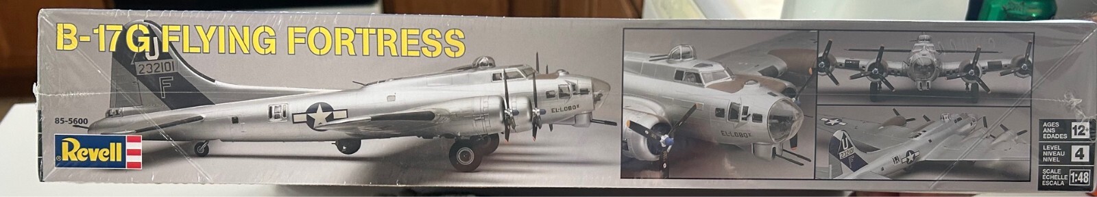REVELL 1:48 SCALE B-17G FLYING FORTRESS MODEL PLANE KIT #85-5600 SEALED ...