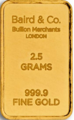 2.5g GOLD BAR *** BRAND NEW + SEALED + FAST DELIVERY *** | eBay UK