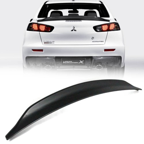 Unpaint Fit FOR Mitsubishi Lancer Evolution EVO 10th X 4DR Rear Trunk ...