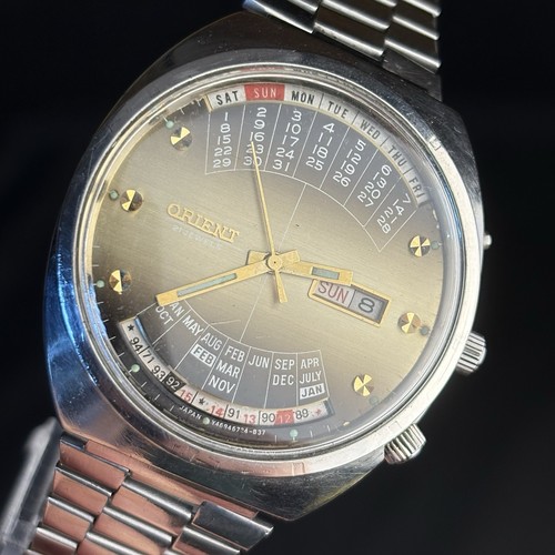 Watch Orient College Perpetual Multi Year Calendar Automatic Vintage | eBay