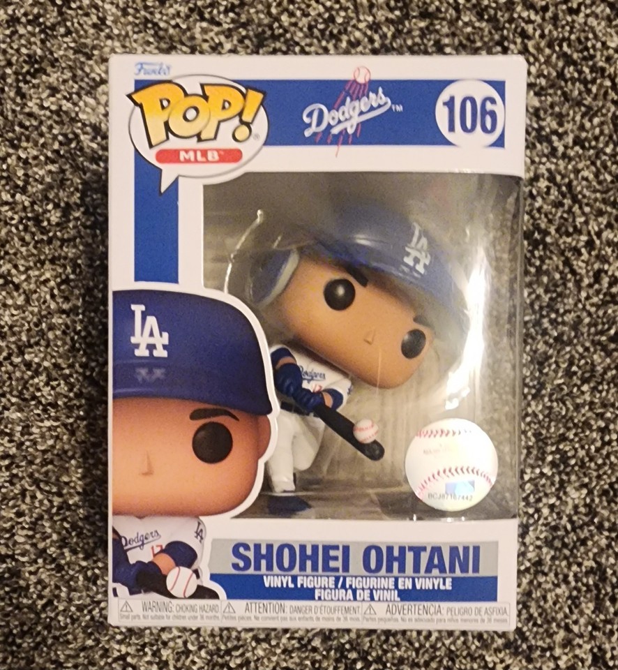 MLB Dodgers Shohei Ohtani (Home) Funko Pop! Vinyl Figure #106 | eBay