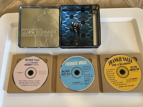 FRANKIE VALLI & THE FOUR SEASONS FOREVER LEGENDS 3 CD TIN BOX SET BEST ...