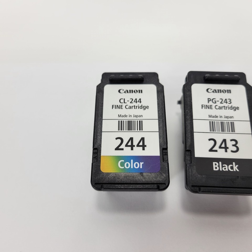 Lot Of 4 Canon Pixma Empty Virgin Genuine Fine Ink Cartridge 243 Black ...