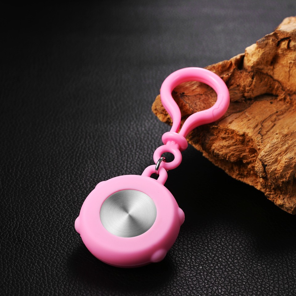 Clip on Silicone Digital Carabiner Watch Fob Keychain Quartz Nurse ...