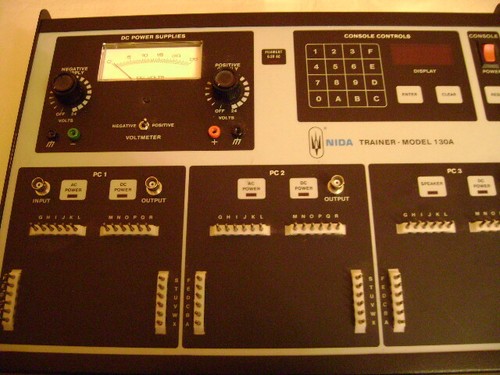 NIDA Trainer Model 130A Console Electronic Electrical Education Tester ...
