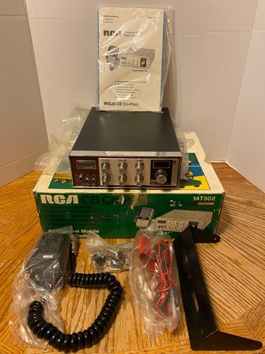 RCA Co-Pilot 14T302 40 Channel AM/SSB CB radio w/box vintage 70’s | eBay