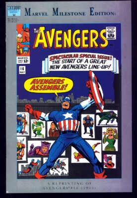 Marvel Milestone Edition: Avengers--#16--1993--COMIC BOOK--Marvel--NM ...