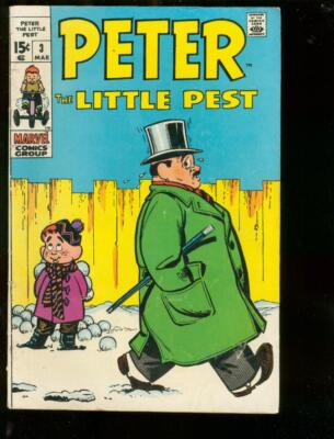 PETER THE LITTLE PEST #3 1970-MARVEL COMICS-JOE MANEELY VG | eBay