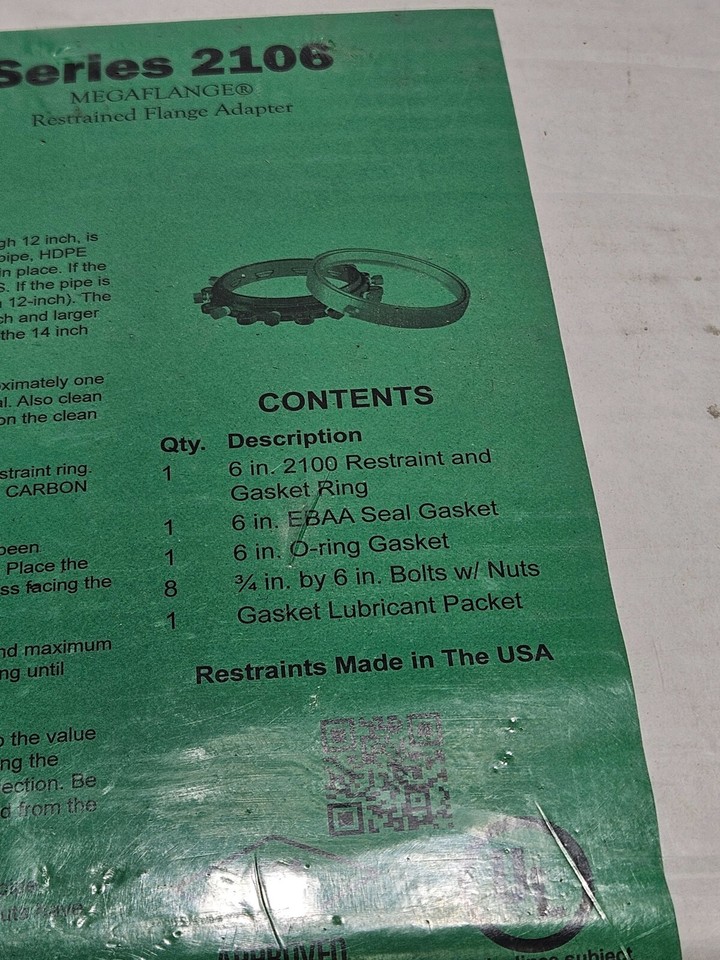 EBAA MEGAFLANGE SERIES 2106 WITH GASKET KIT | eBay