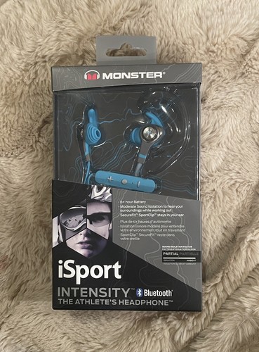 Monster iSport Intensity Athletes Headphone In-Ear Buds NIB | eBay
