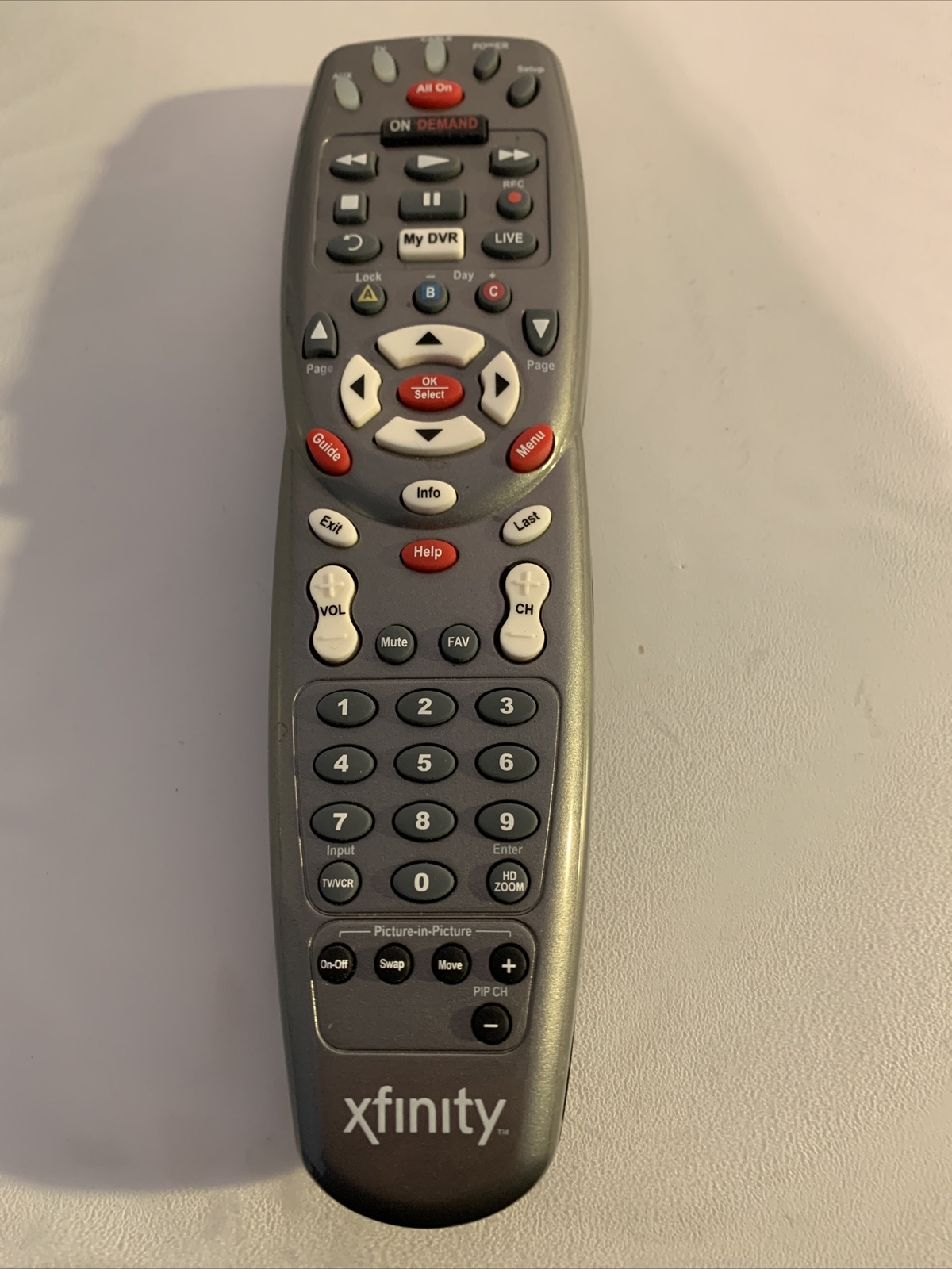 Xfinity Remote Control for Comcast Cable Boxes - Replacement Unit ...