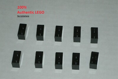 LEGO NEW 1x2 Black Brick (10x) 300426 Brick 3004 | eBay