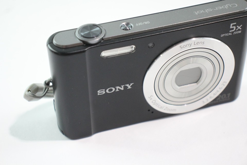 Sony Cybershot DSC-W800 Digital Compact Camera Working w/ 5x Optical ...