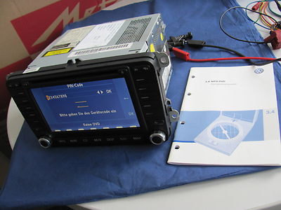 Navi Navigationseinheit MFD2 DVD VW Golf Plus 2006 1K0035198A ...
