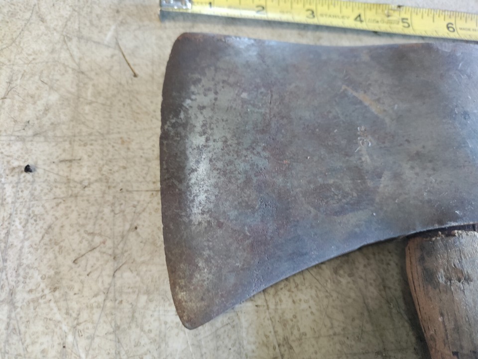 Vintage Collins Double Bit Axe AX Head 3 LBS. 9 OZ w/ Wood | eBay