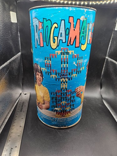 VINTAGE RINGAMAJIGS MI TOYS 1973 MOLENAAR CONSTRUCTION SET ORIGINAL ...