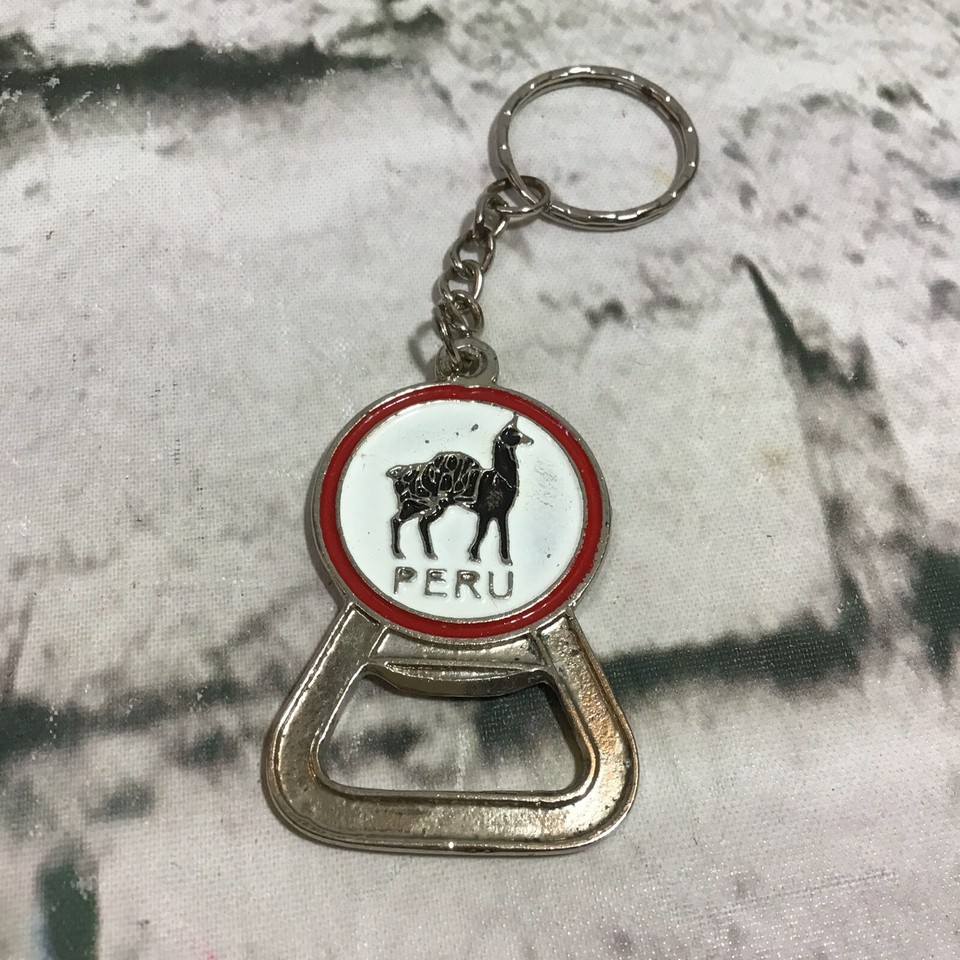 Peru Enamel Bottle Opener Keychain Souvenir | eBay