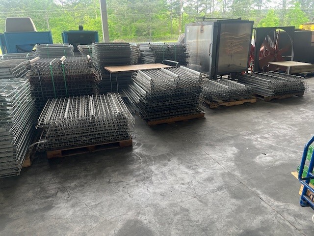 Pallet Rack Racking Shelf Wire Deck Decking Mesh. Fits 24,42,44in ...