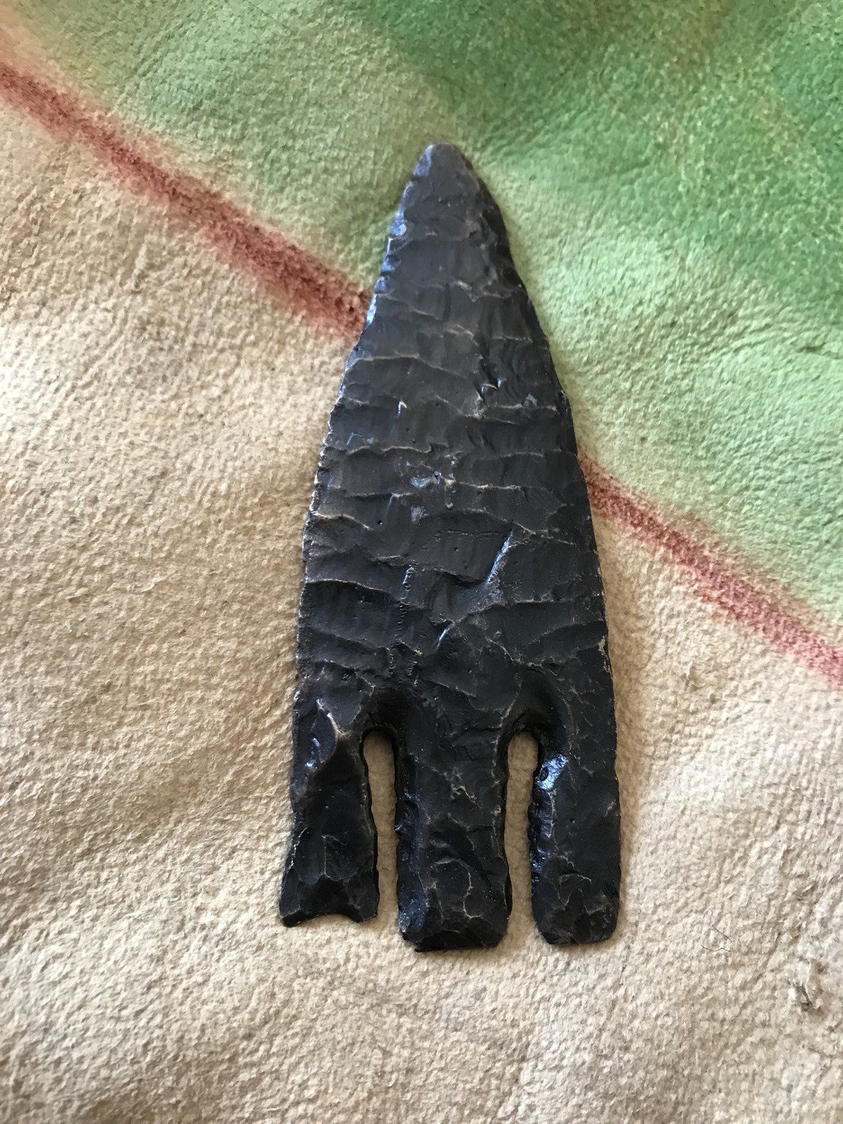 Bronze Copy Of A Flint Andice Point | eBay