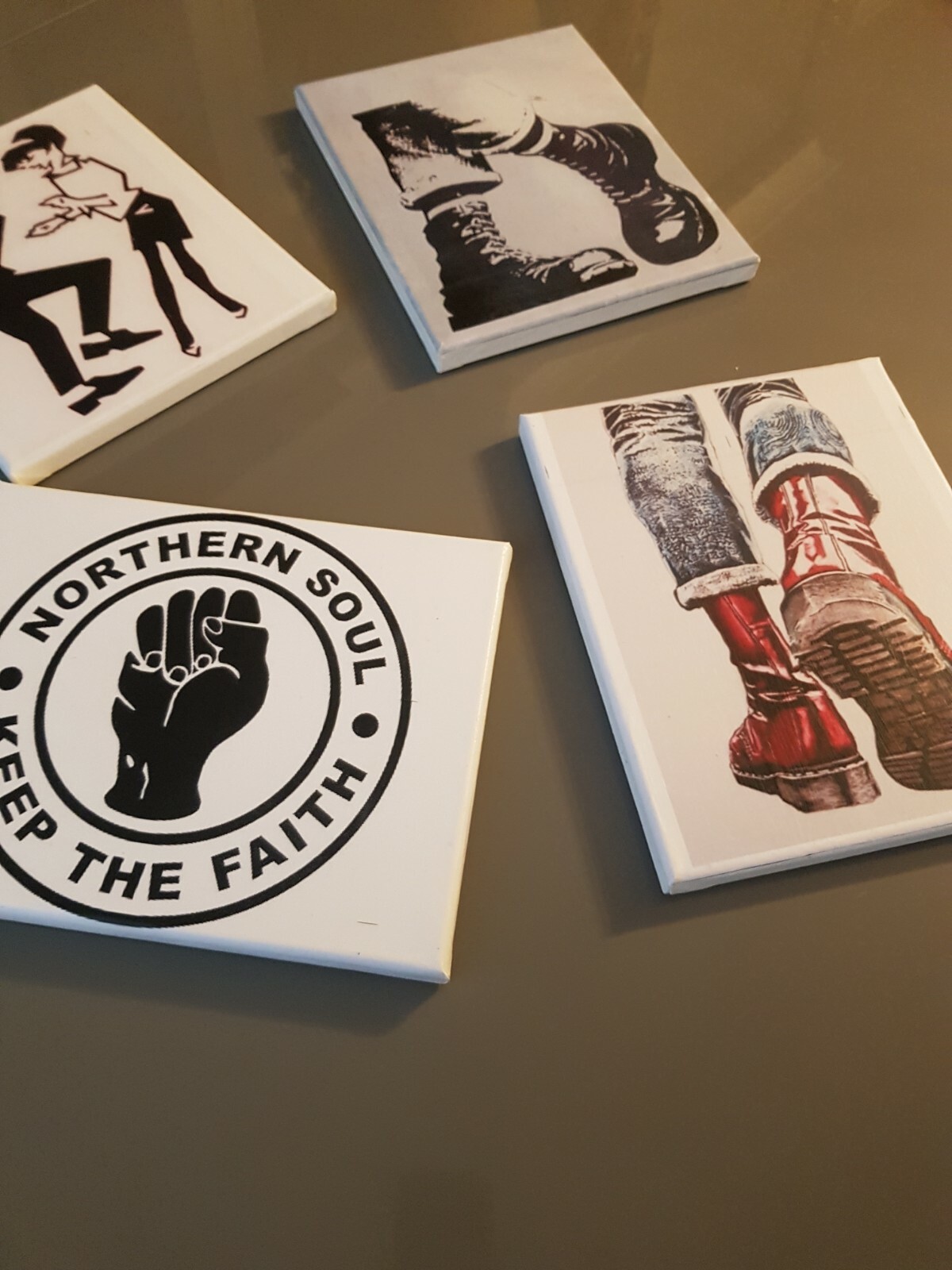 Skinhead mod ska 2 tone canvas prints Cheap. High quality. limited ...