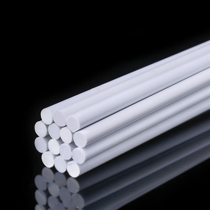 ABS Round Bar Styrene Section Strip for Architecture Model Making 1mm ...