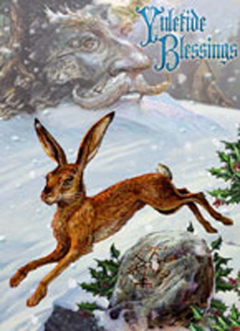 Briar Yule Midwinter Solstice Greeting Card Alternative Christmas Pagan ...