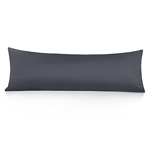 Body Pillow Cover, 100% Cotton, 800 Thread Count Pillowcase, 21"x 54 ...