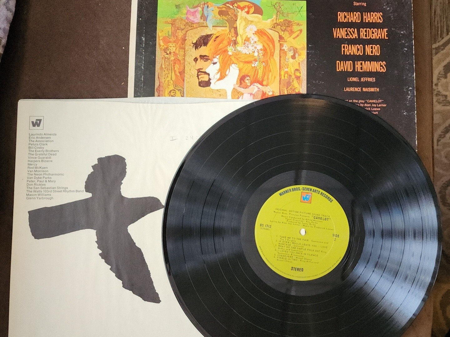 Camelot - Original Motion Picture Soundtrack LP Record Vinyl Album B ...