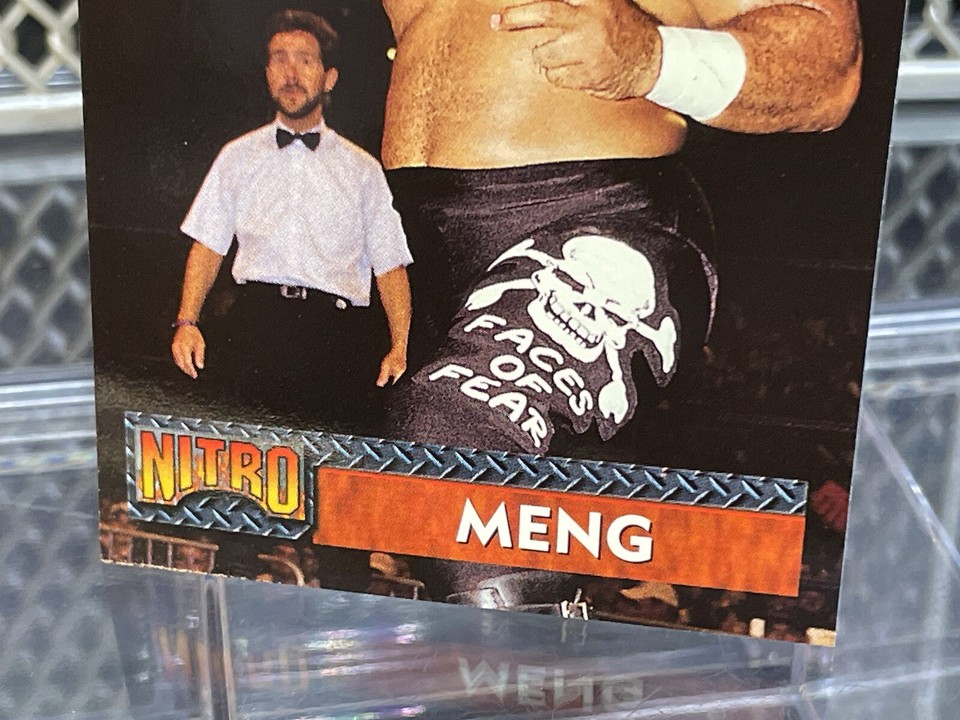 1999 Topps WCW nWo Meng Wrestling Card WWF WWE Haku Faces Of Fear ...