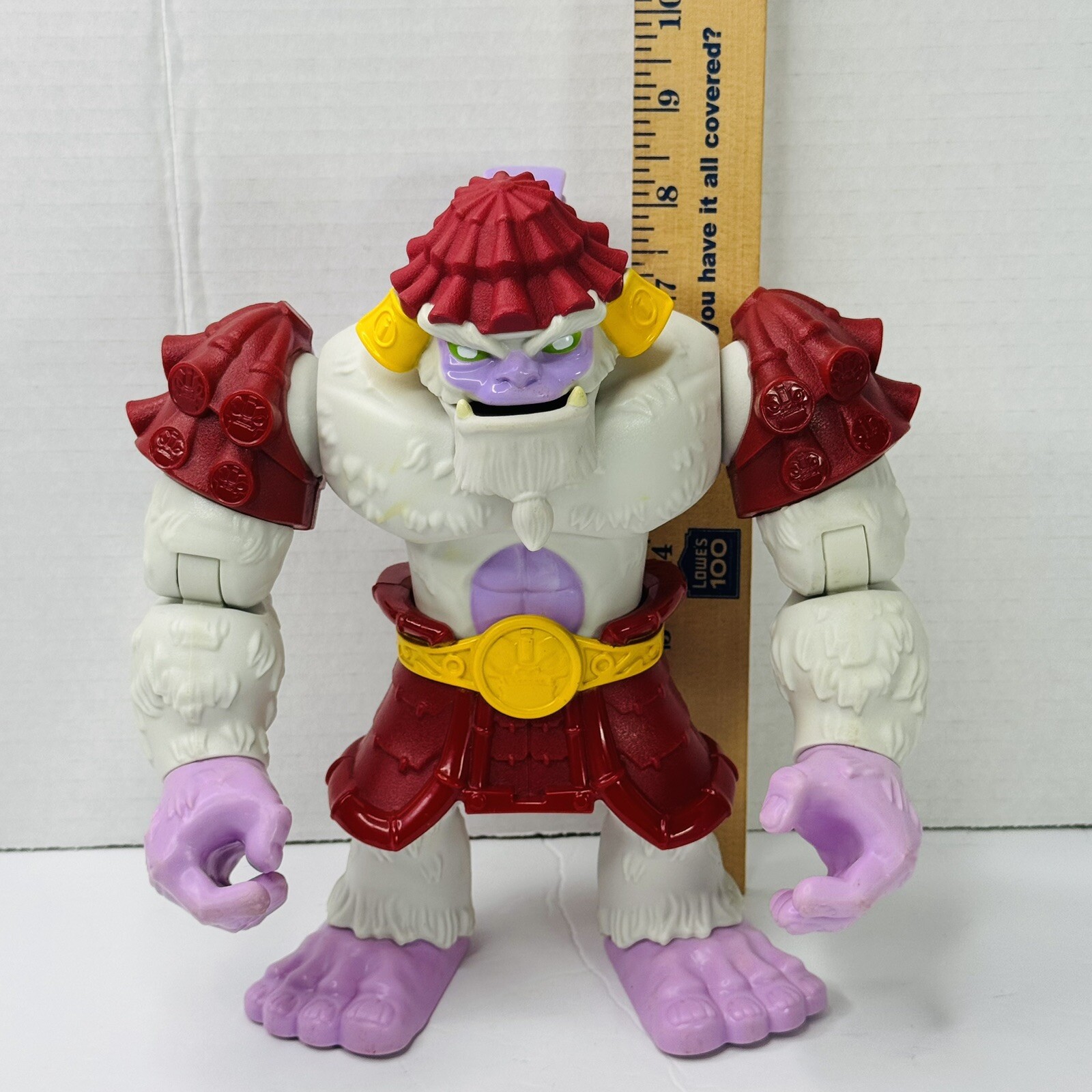 Fisher Price Imaginext Yeti Bigfoot Mountain Samurai Giant Yeti Stomp ...