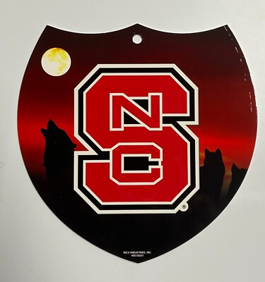 NC State Wolfpack Sign 8" x 8" Street Sign -Plastic Interstate Sign | eBay