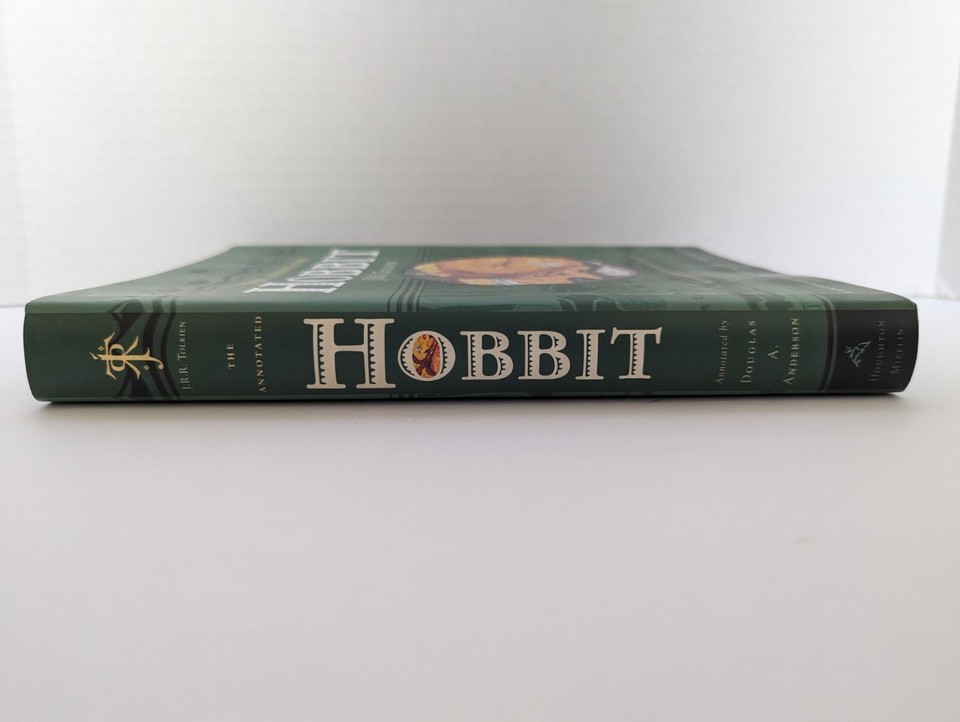 2002 The Annotated Hobbit - Revised and Expanded Hardcover Tolkien HC ...