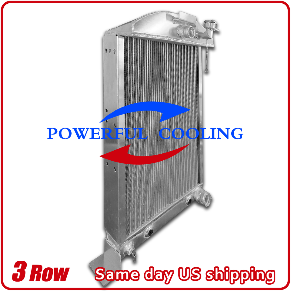 Cooling Radiator For 1933 1934 Ford Cars Chevy V8 Conversion Model 46 ...