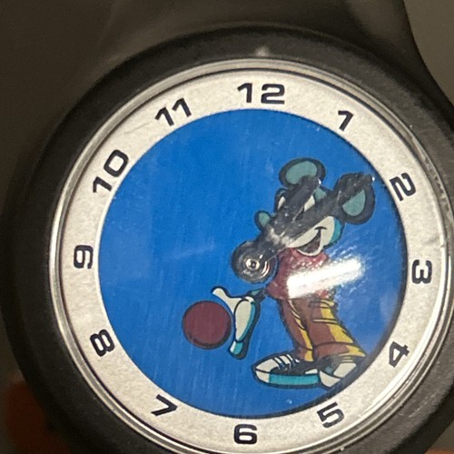 Vintage Rare 3D MICKEY MOUSE DISNEY ANIMATED WRIST WATCH BOUNCING BALL ...