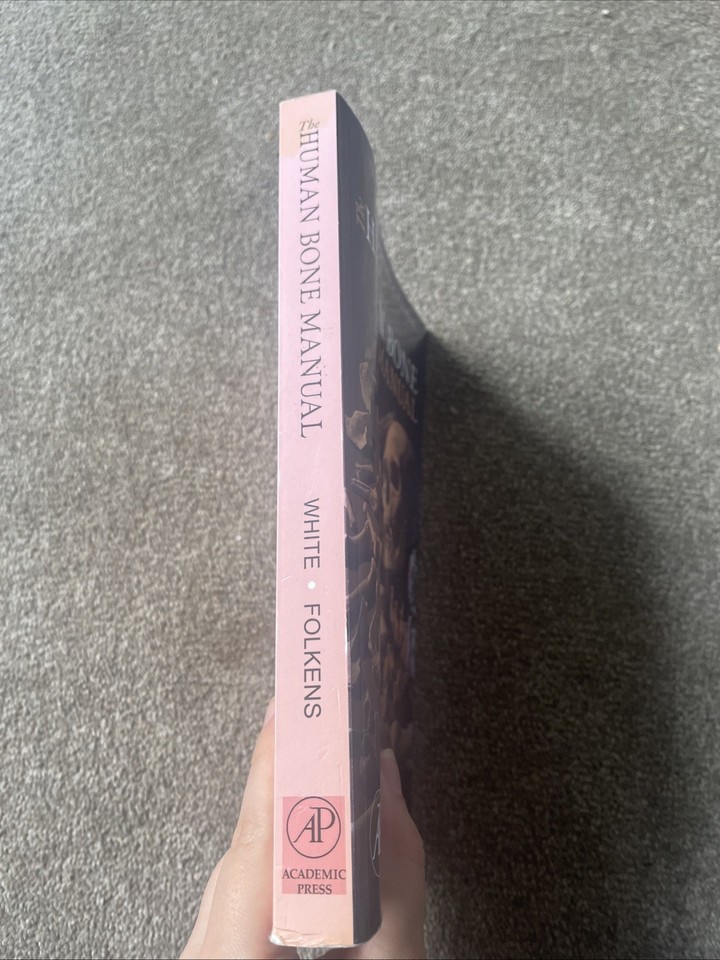 The Human Bone Manual by Tim D. White, Pieter Arend Folkens (Paperback ...