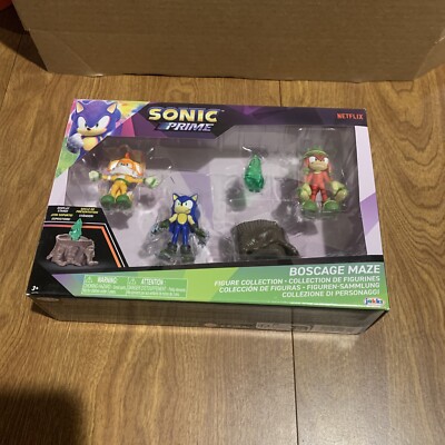 Sonic Prime Netflix Boscage Maze Tails Knuckles 2.5" Figures Jakks ...