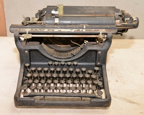 Master Grand Underwood typewriter standard 1920's - 30's collectible ...