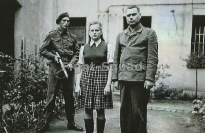 WW2 Picture Photo Irma Grese and Josef Kramer CC Guards 3355 | eBay
