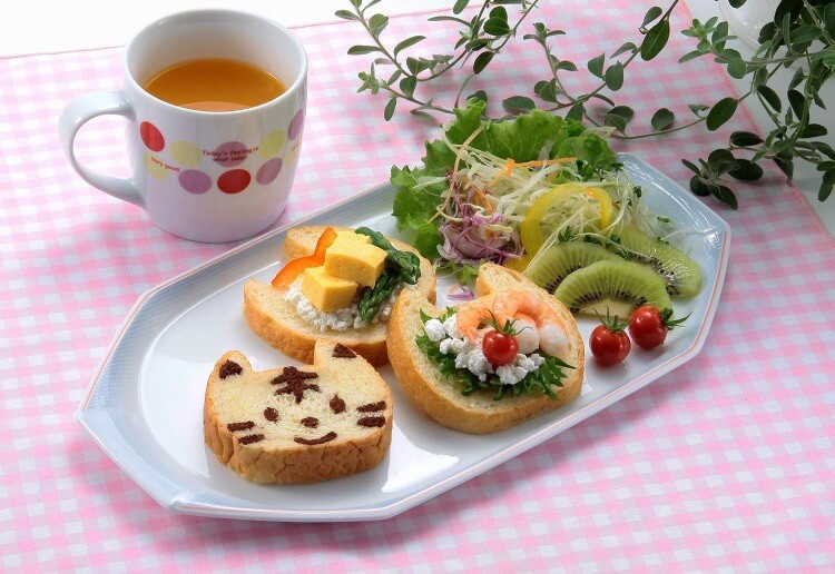 Cat shaped steel loaf pan Toast box bread mold baking made in Japan | eBay