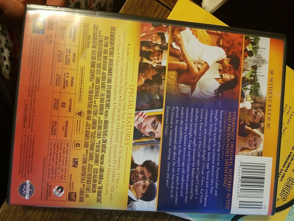 The Namesake (DVD, 2007) 24543456087| eBay