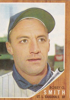 1962 TOPPS - #531 BOBBY G. SMITH (CARDINALS)!! TOUGH HIGH NUMBER ...