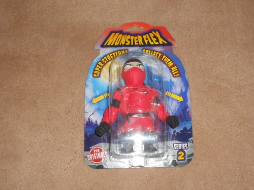 Monster Flex Super Stretchy Monster Flexible Figure RED NINJA Series 2 ...