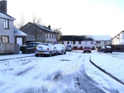 Photo 6x4 Snow at Titterington Gardens, Drumbo Off Front Road in Drumbo ...