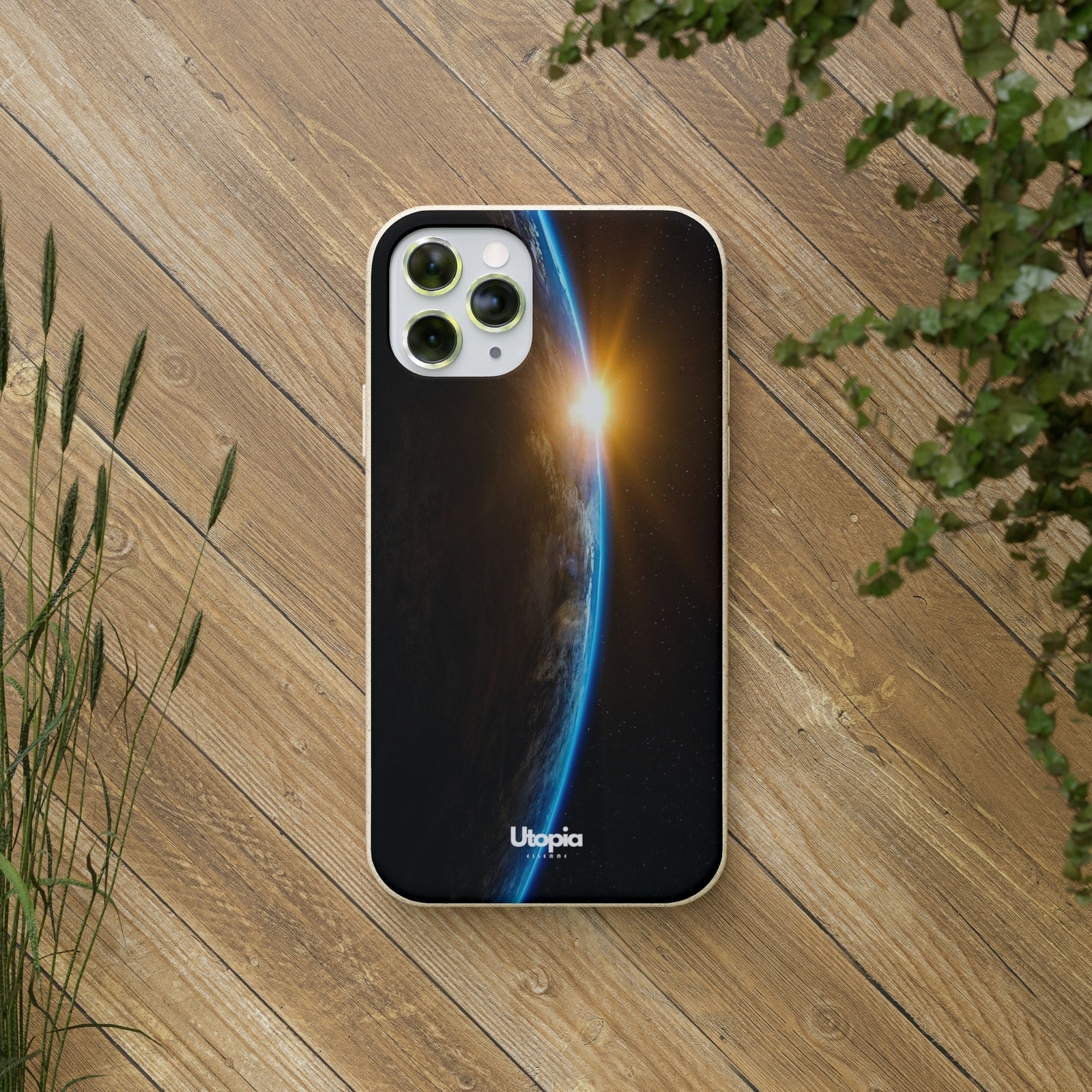 Cover Utopia biodegradabile per iPhone/Samsung Spazio Utopia ...