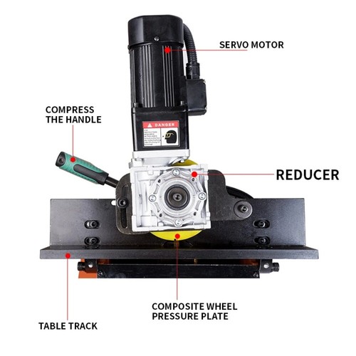 Small Benchtop Milling Machine 10D Automatic Mobile Chamfering Machine ...