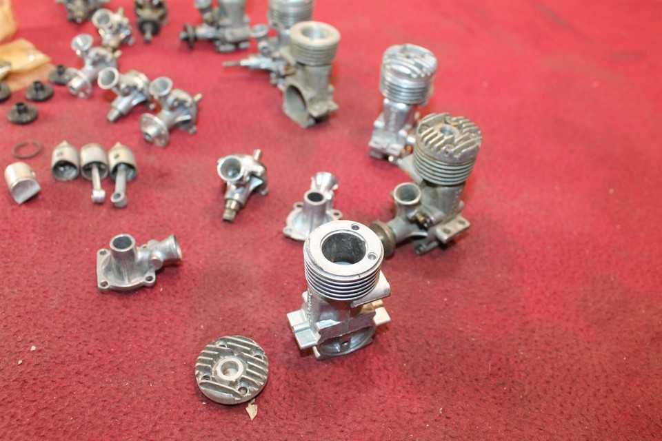 McCOY .098 FREE FLIGHT CONTROL LINE MODEL AIRPLANE ENGINE PARTS LOT | eBay