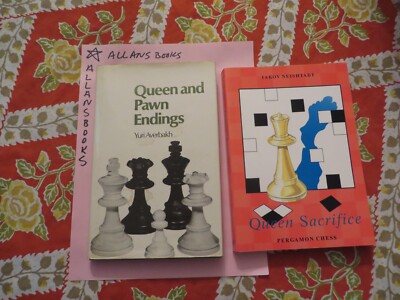 Vintage Allan Troy Chess Book-Ed#1 Queen Endings&Sacrifices ...