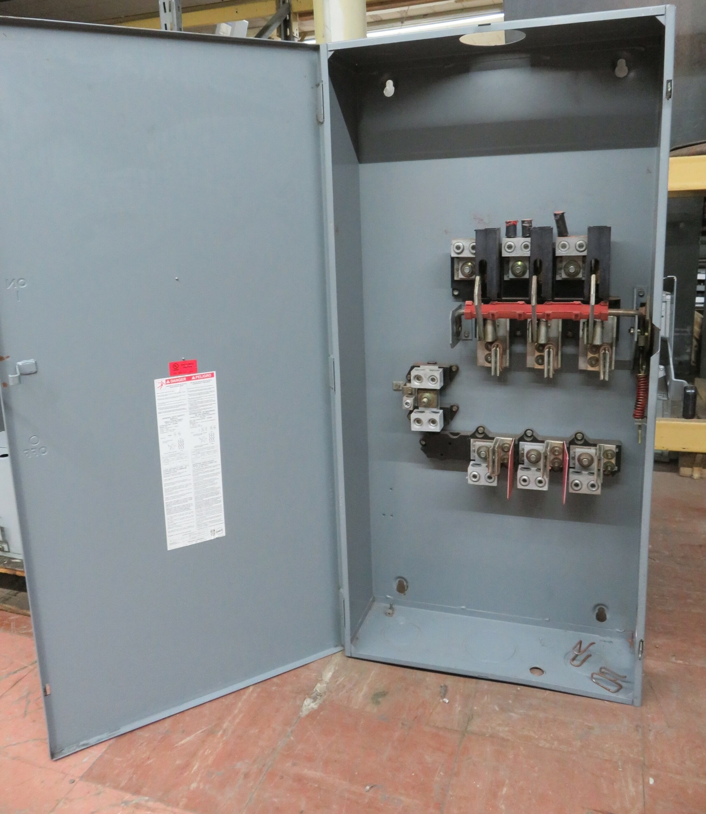 SQUARE D DISCONNECT D326N 600A 240V 3P FUSIBLE 1YEAR WARRANTY | eBay