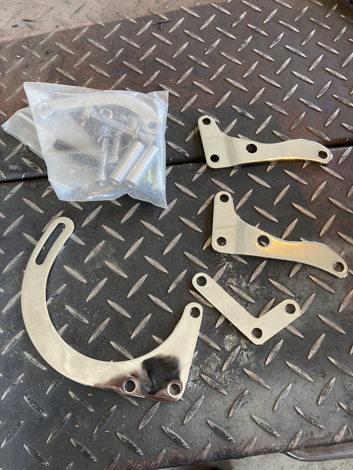 1965 Impala Chrome Alternator Bracket Kit | eBay
